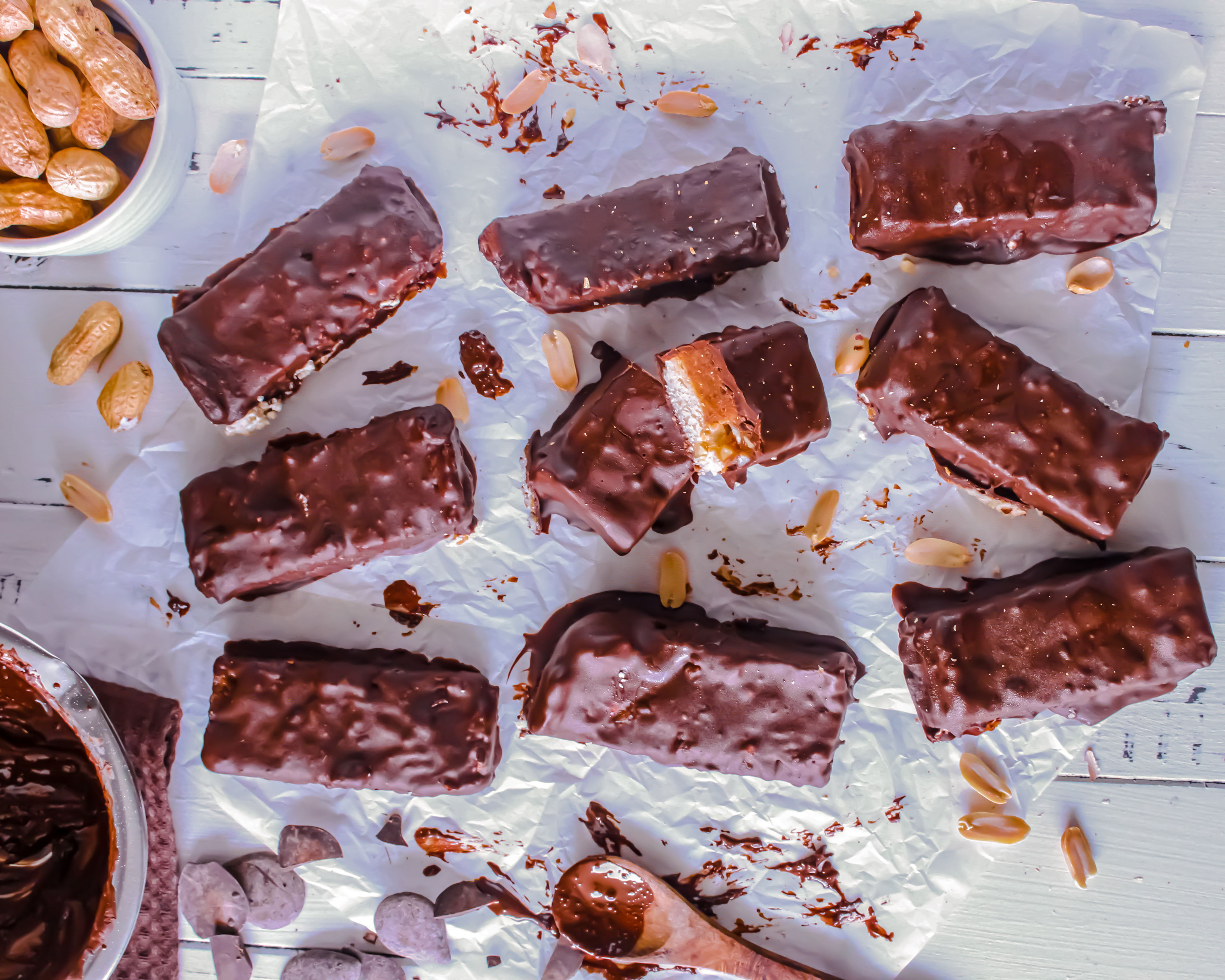 Erdnuss-Dattel-Riegel