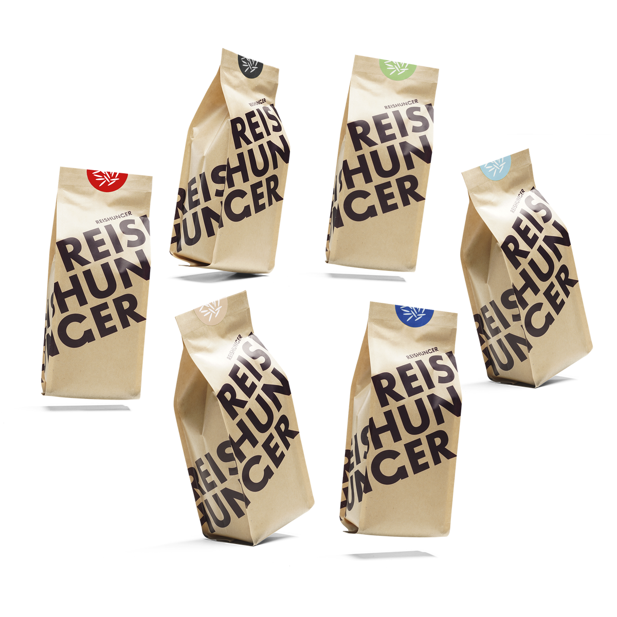 Bio Reis im Set kaufen | 6 Sorten je 600g | REISHUNGER