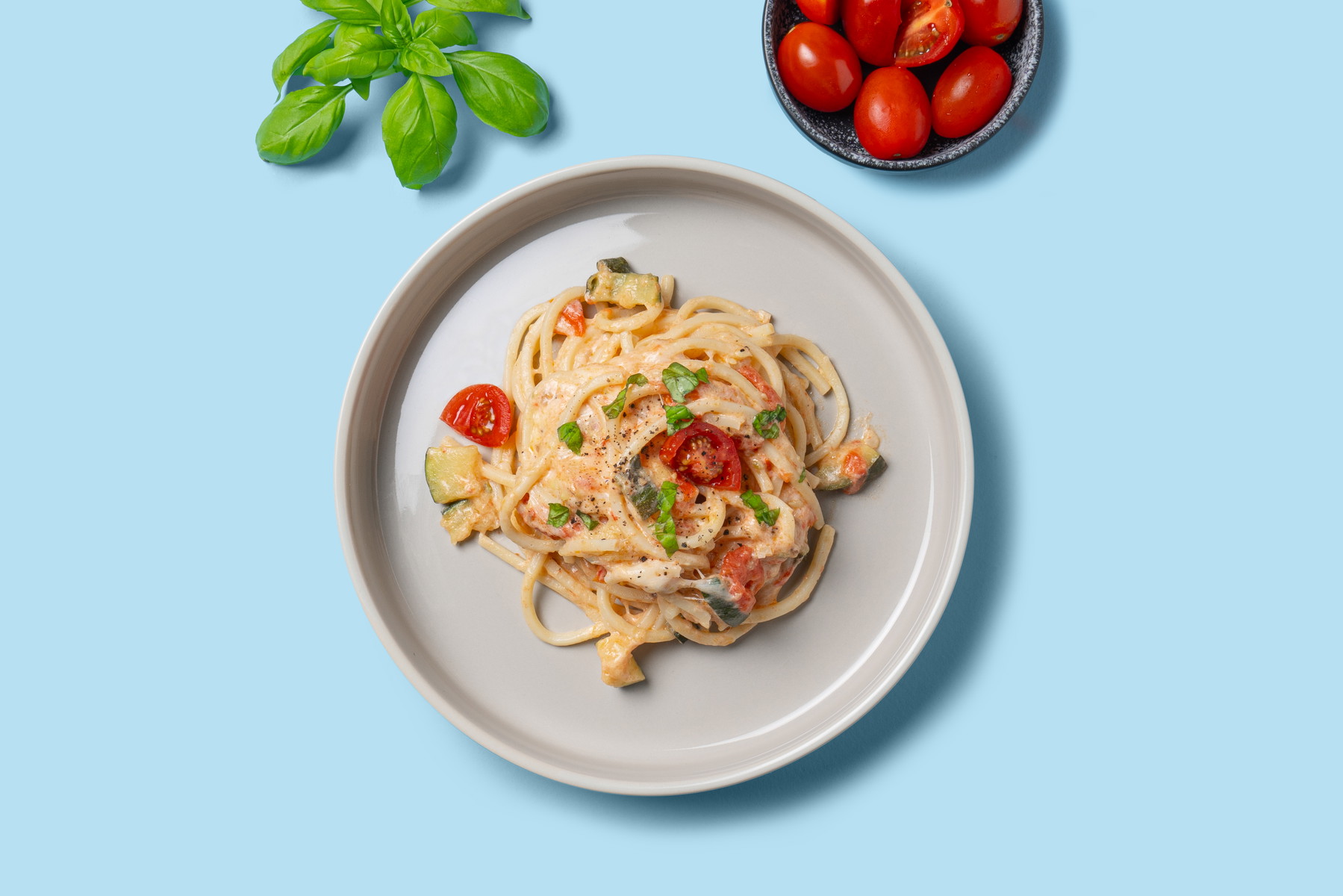 Burrata Pasta aus dem Ofen | Rezept | Reishunger
