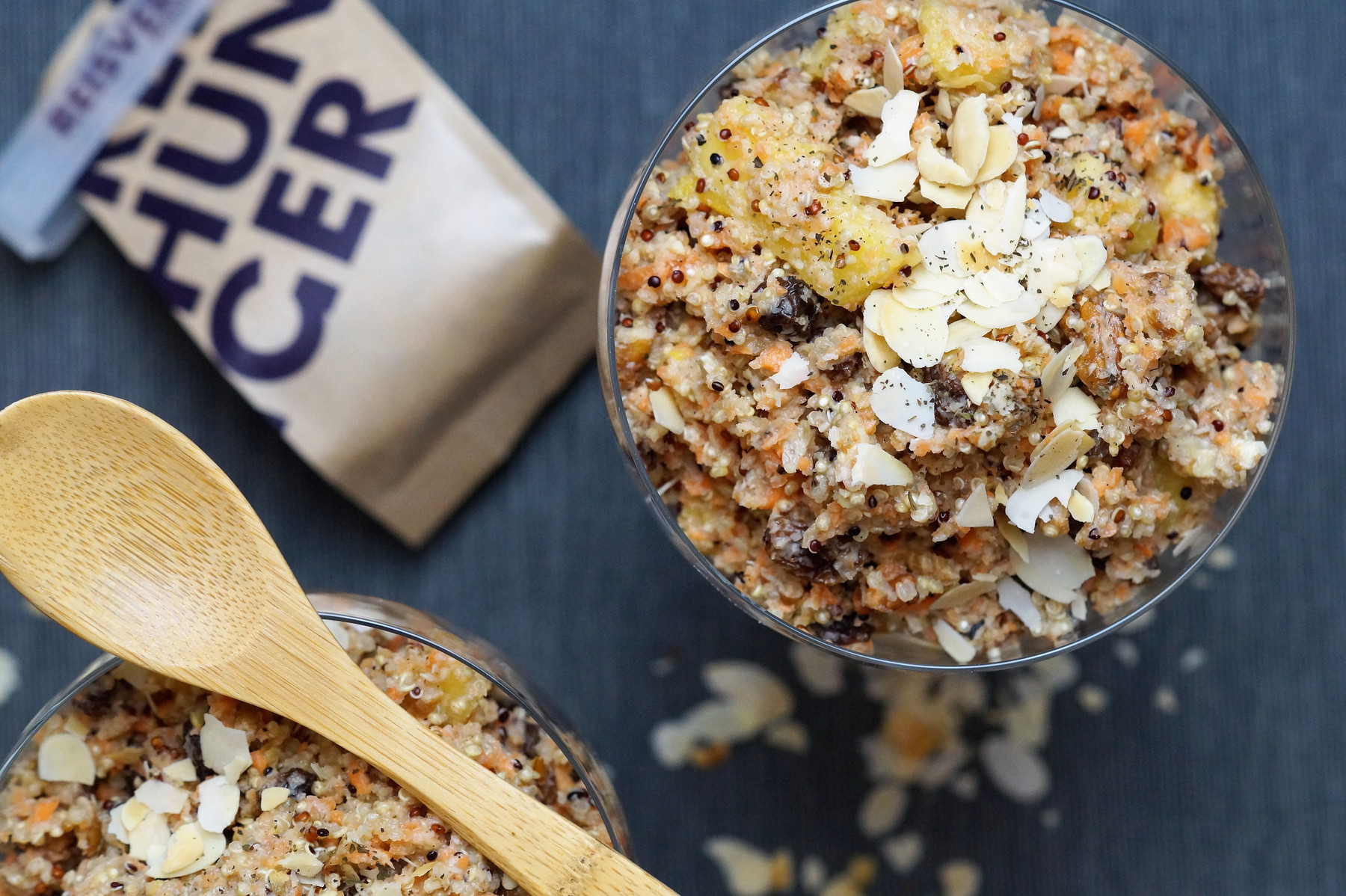 Carrot-Coconut Breakfast Bowl