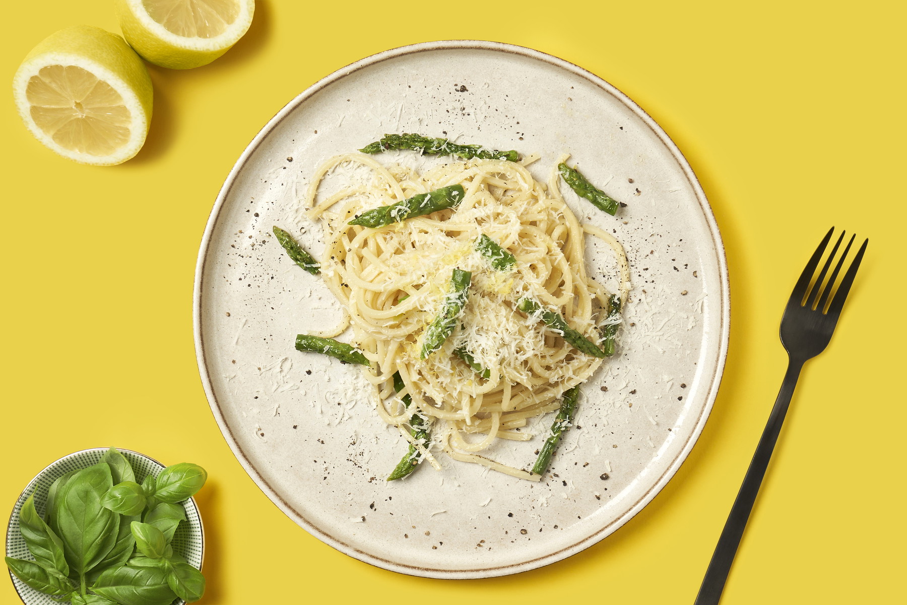 Creamy Lemon-Spargel-Pasta | Rezept | Reishunger