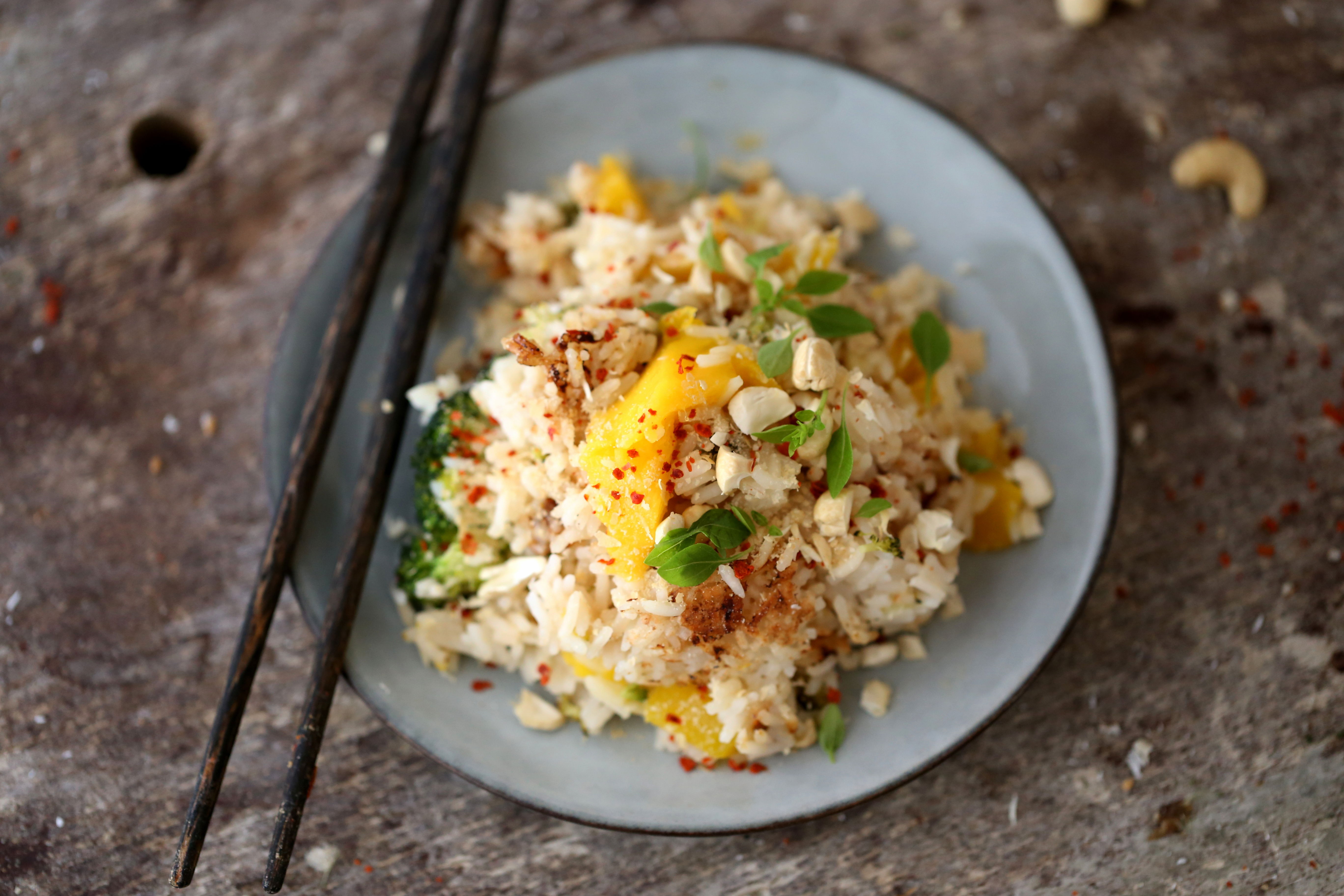 Gebratener Basmati Reis