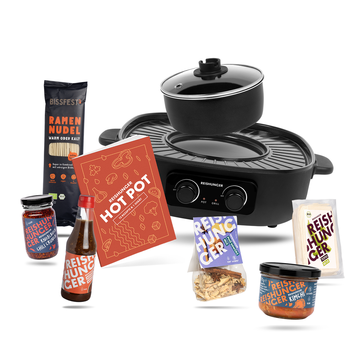 Hot Pot Starter Set kaufen | inkl. Rezepte & Zutaten | Reishunger