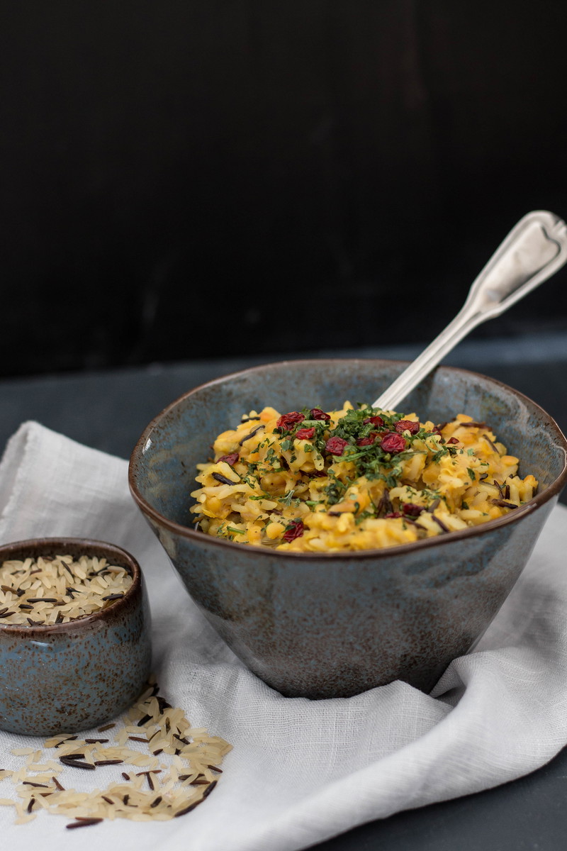 Indischer Gewürz Reis