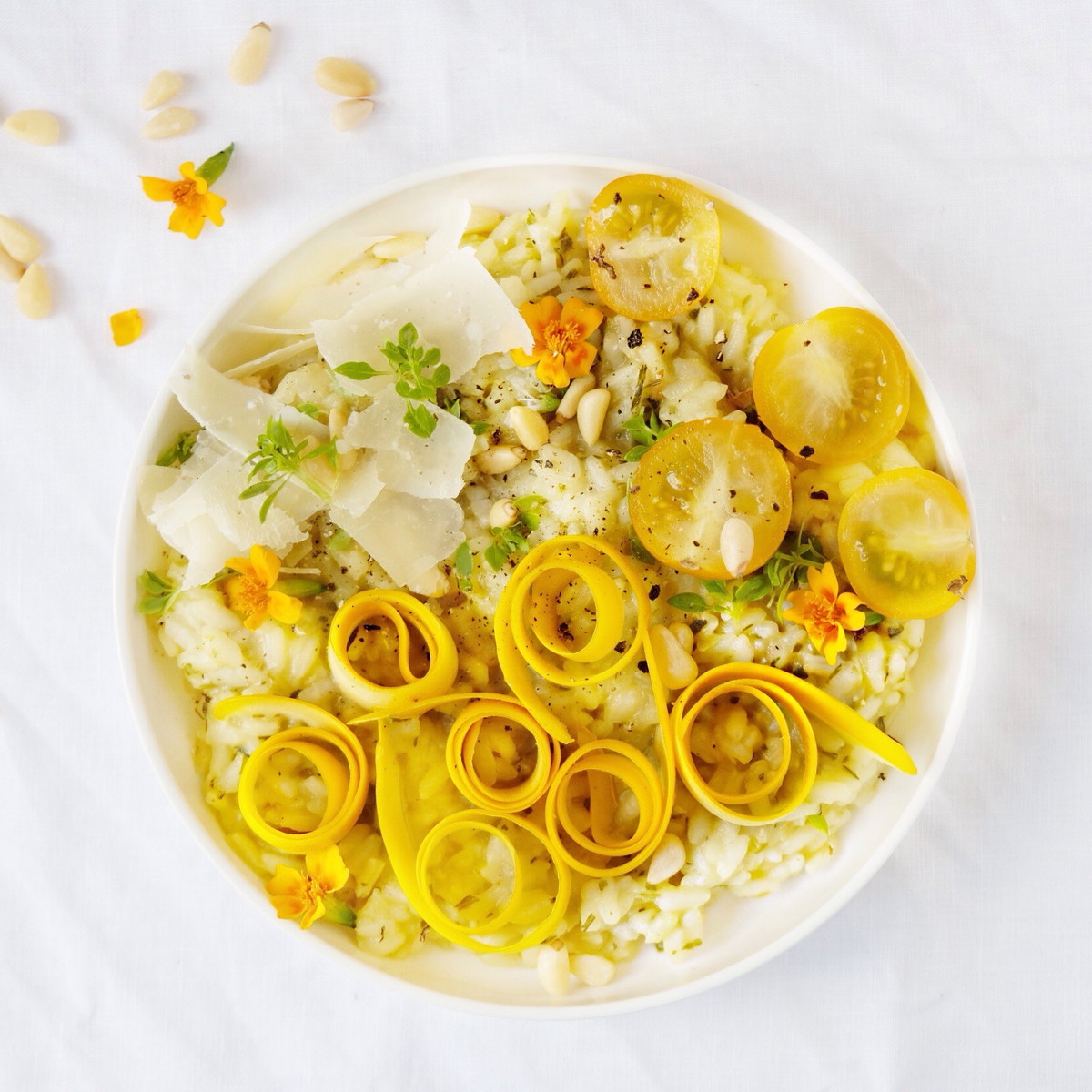 Kartoffel Lauch Risotto