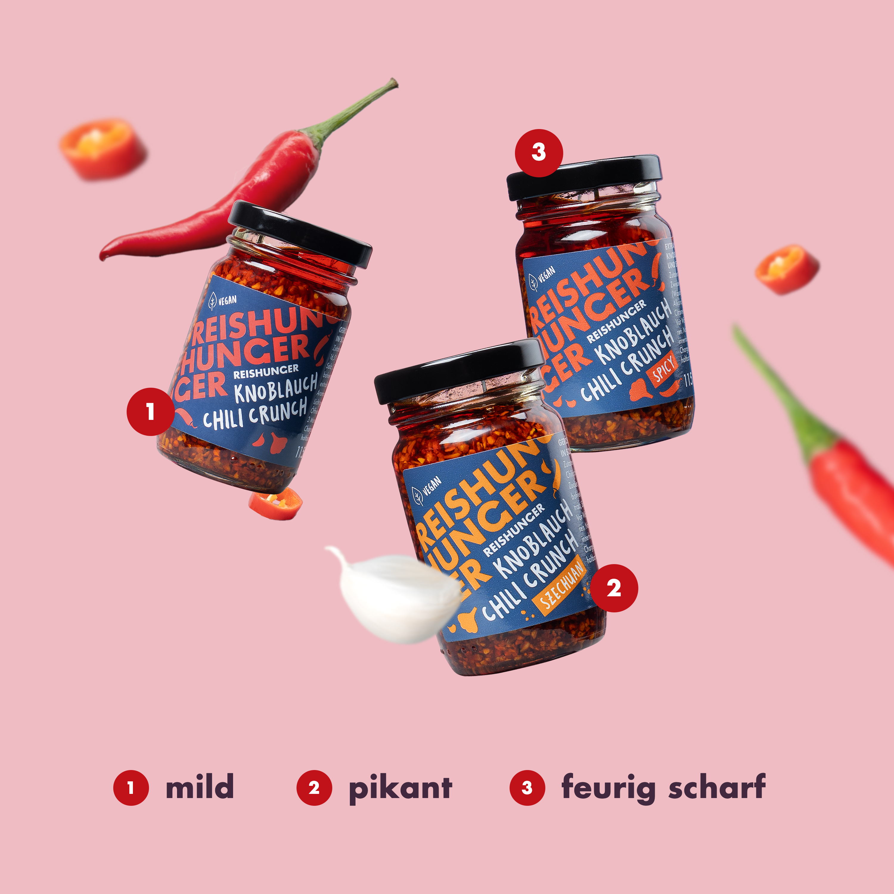 Spicy Knoblauch Chili Crunch kaufen | ab 115 g | REISHUNGER