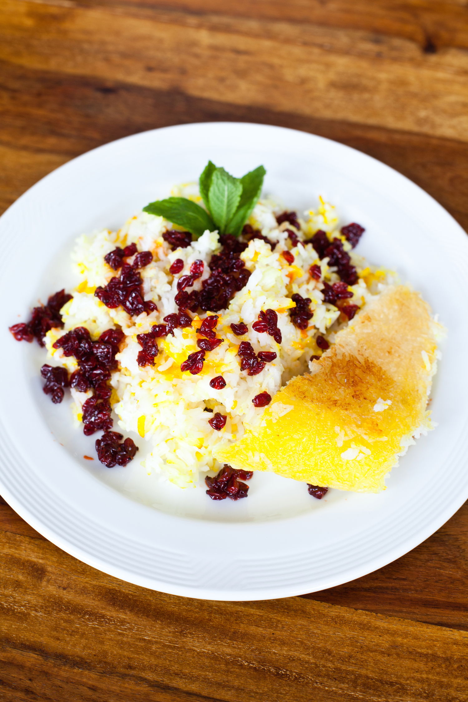 Rezept für Safran Berberitzen Reis | REISHUNGER