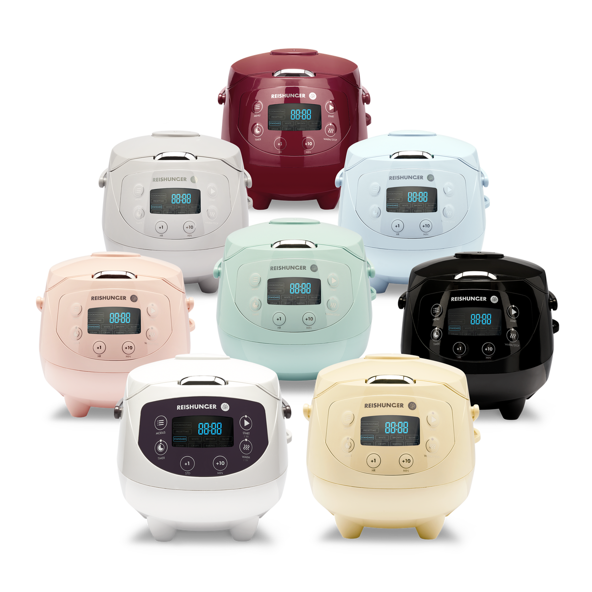 Digitaler Mini Reiskocher kaufen | 3 Portionen Reis | REISHUNGER