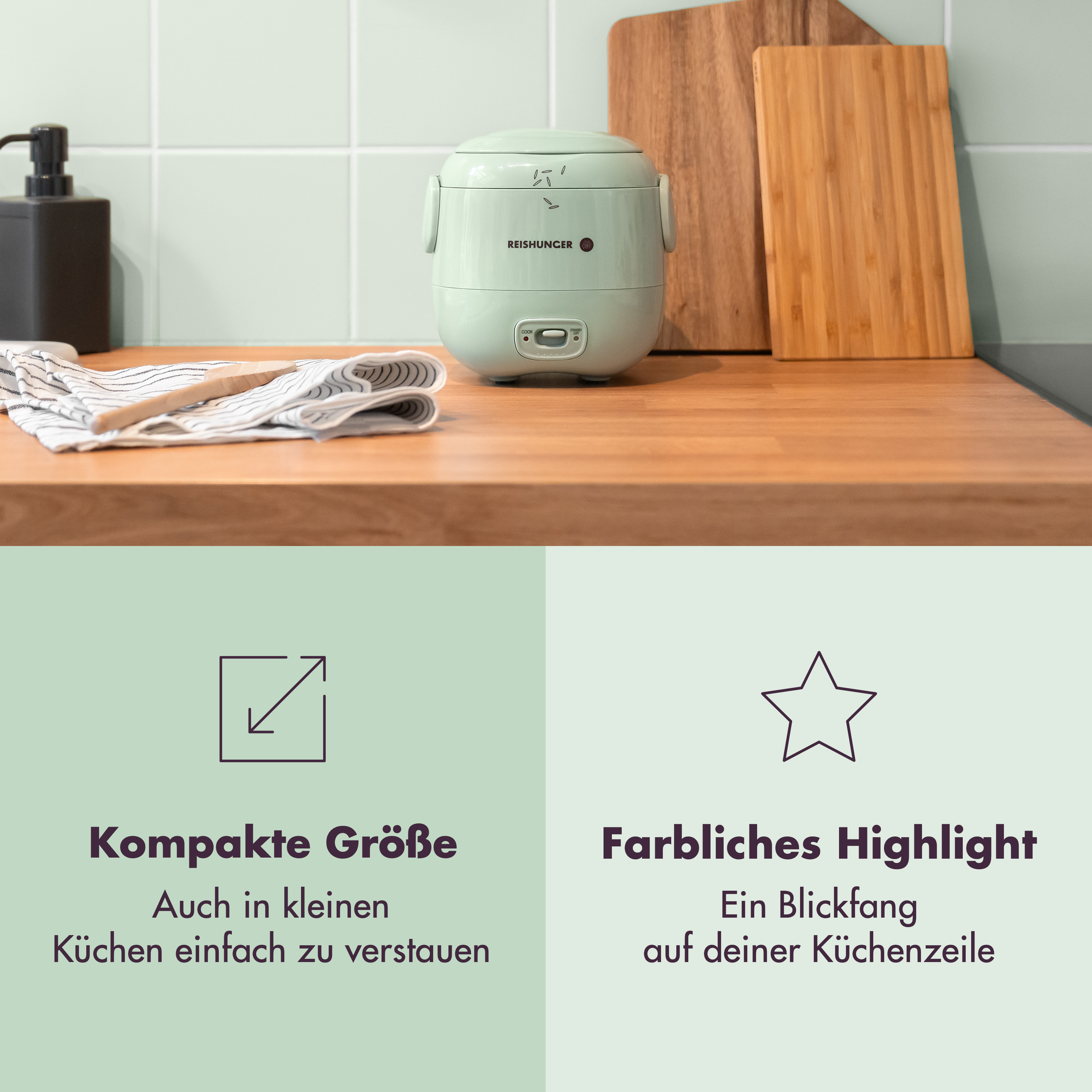 Mini Reiskocher kaufen | 0,3 Liter | Reishunger