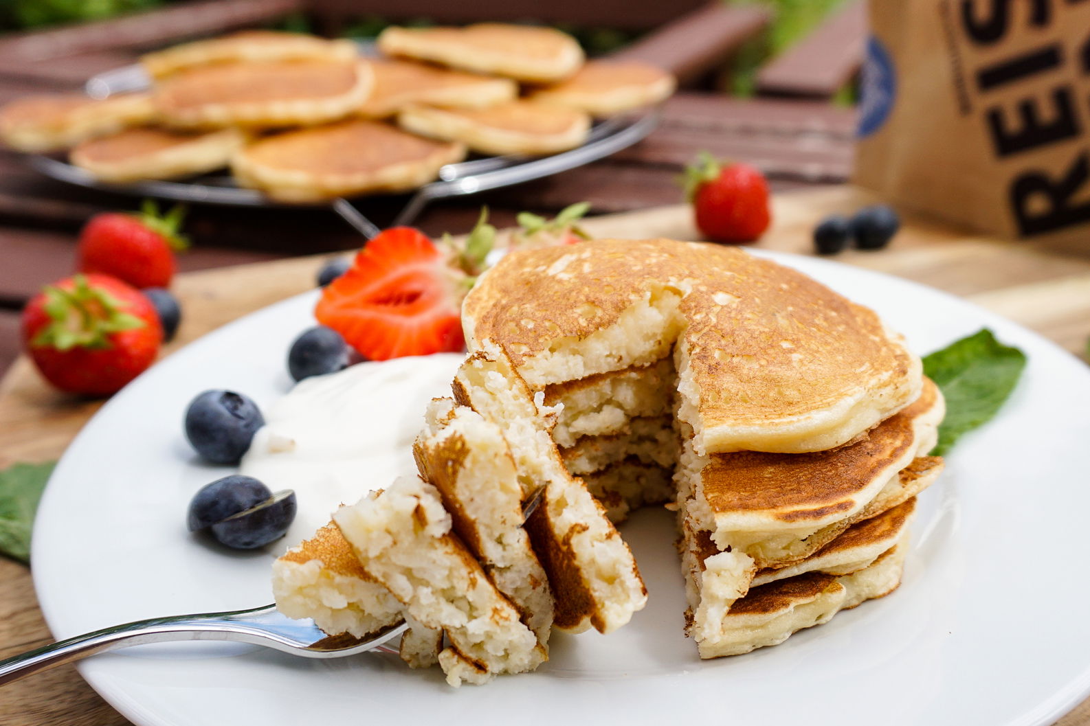 New York Rice Pancakes