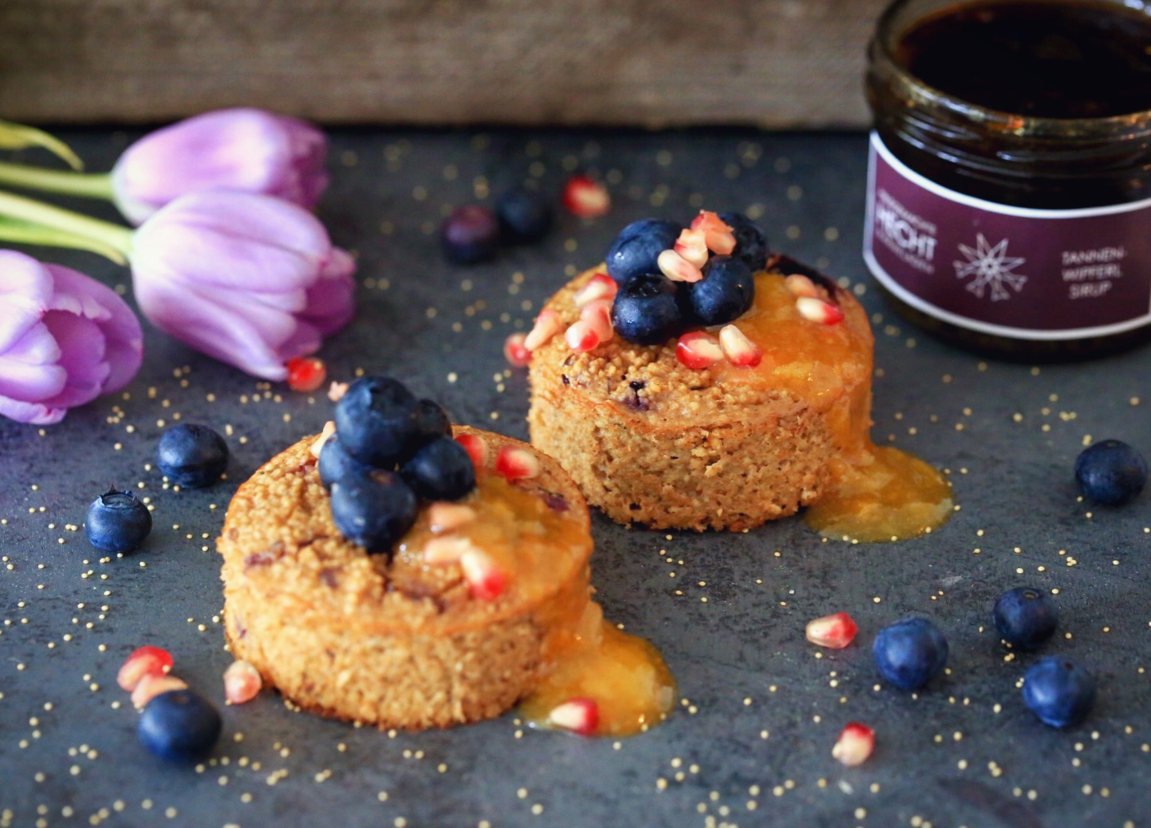 Orientalische Couscous Cakes