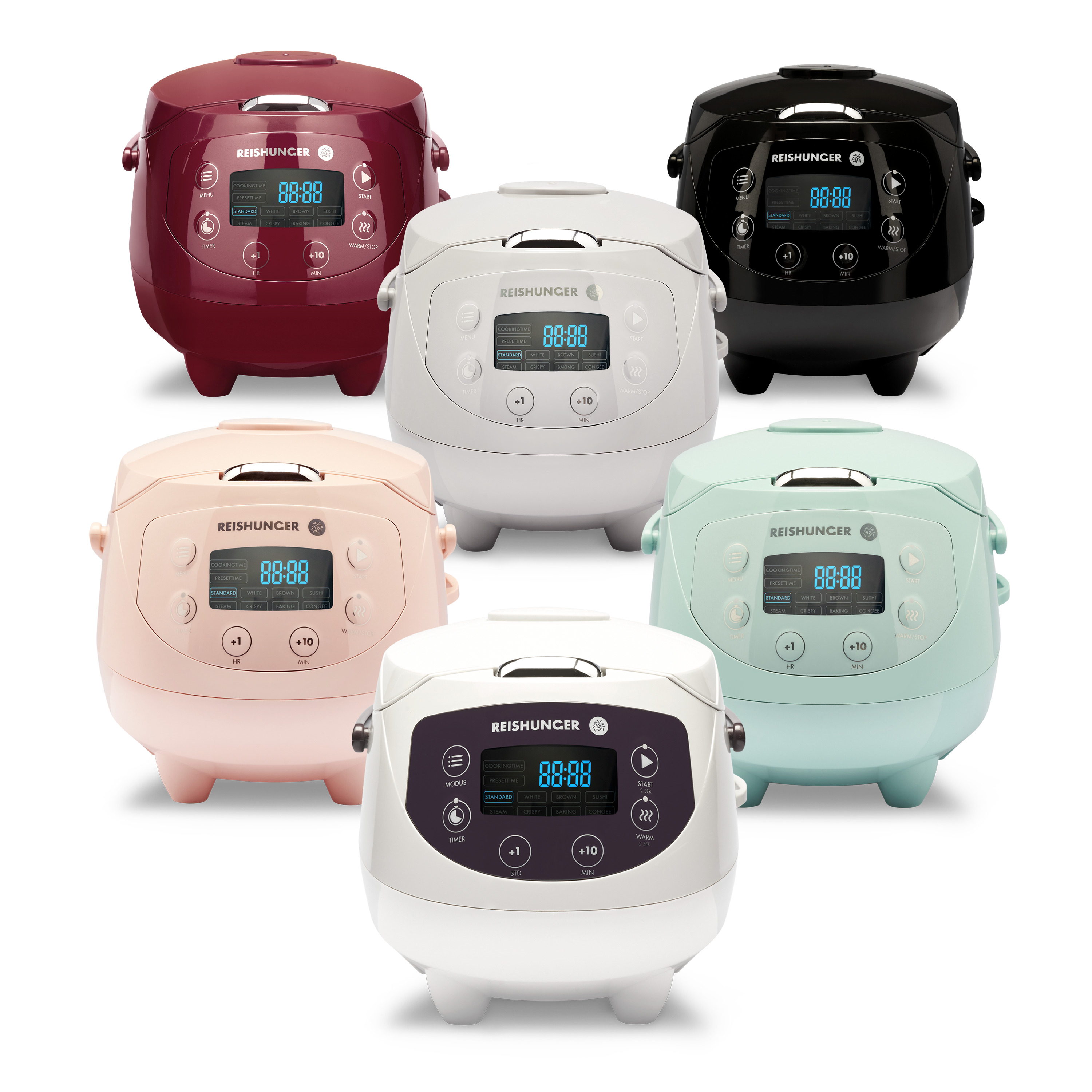 Digitaler Mini Reiskocher kaufen | 3 Portionen Reis | REISHUNGER