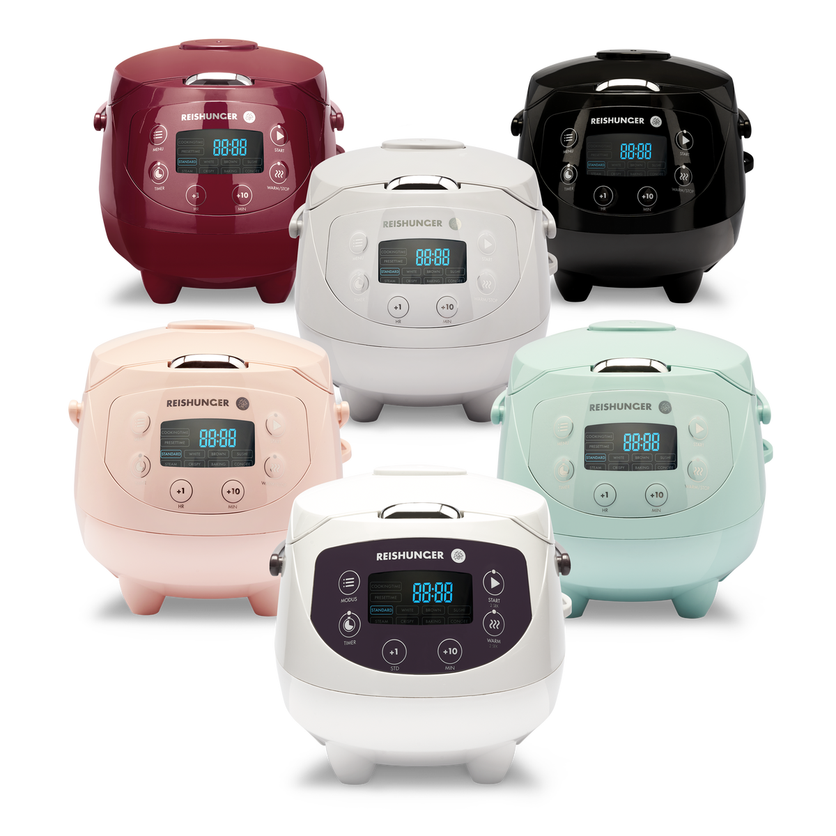 Digitaler Mini Reiskocher kaufen | 3 Portionen Reis | REISHUNGER