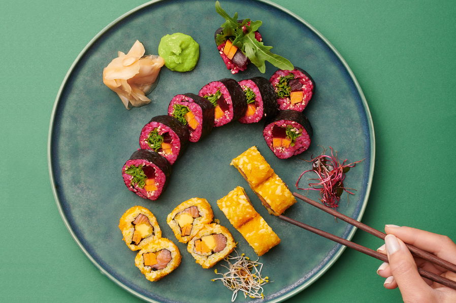 Sushi Kochbuch kaufen | 24 Rezepte & 1 Mops | REISHUNGER