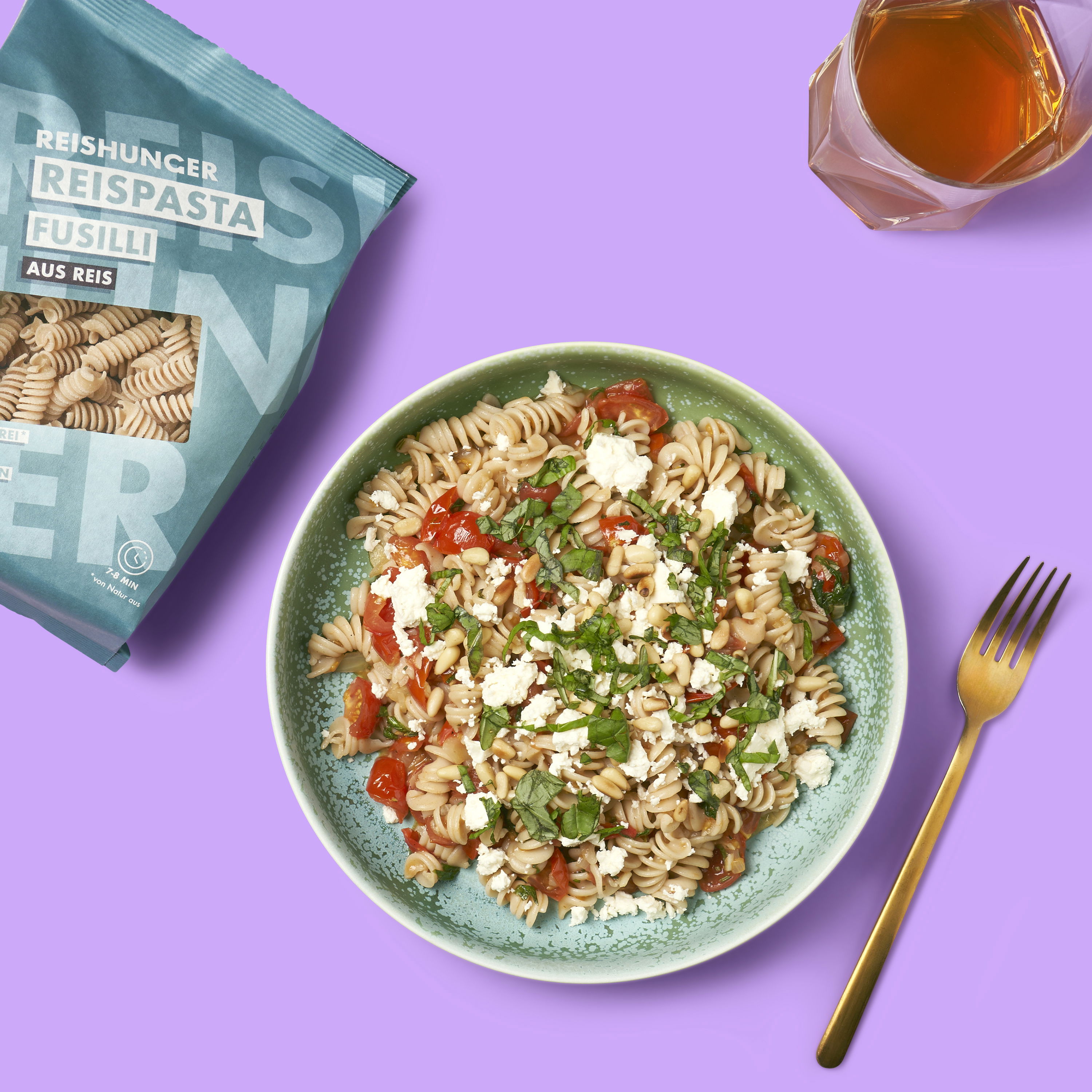 Fusilli Pasta aus Reismehl kaufen | Glutenfrei | REISHUNGER