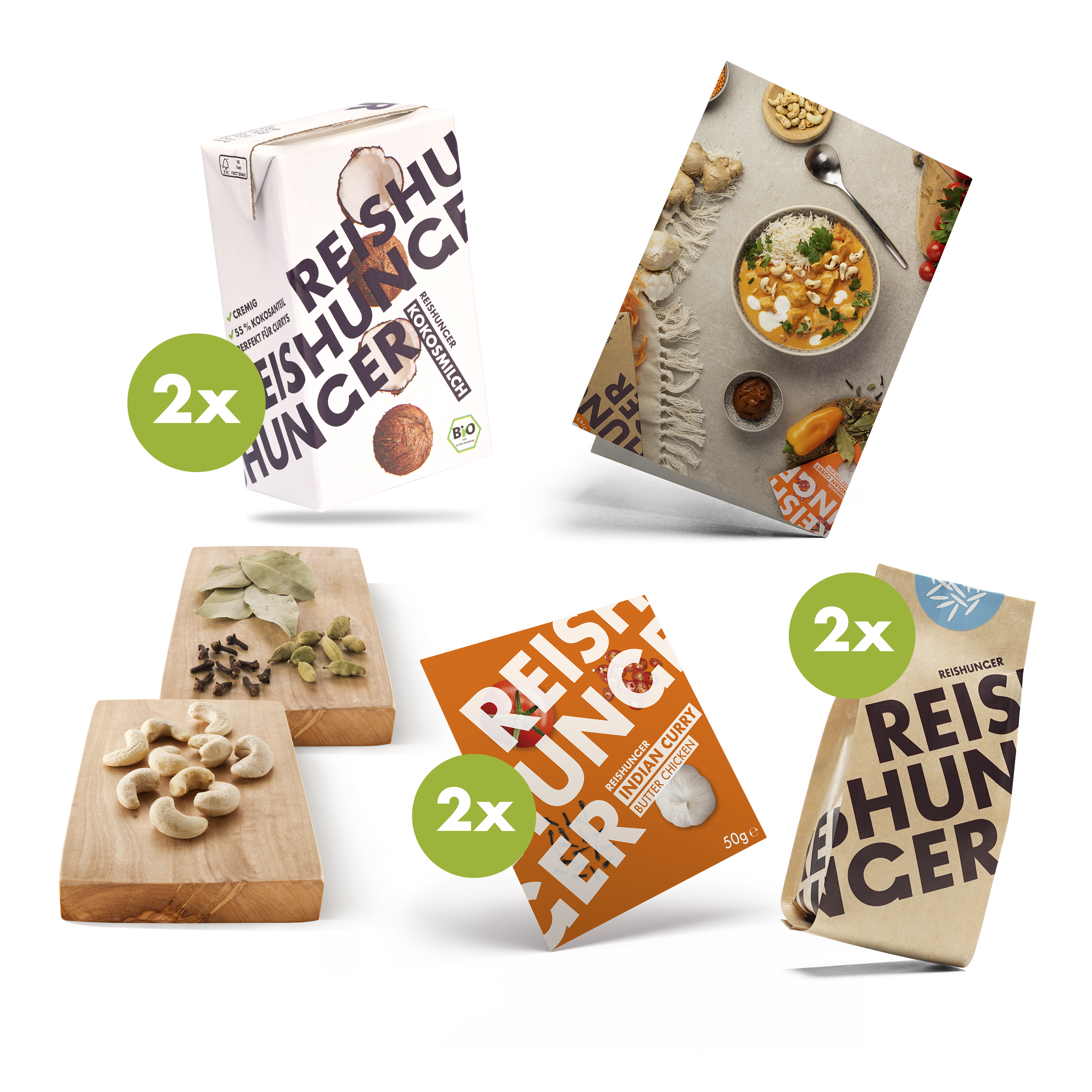 Butter Chicken Rezeptbox | Alle Grundzutaten | REISHUNGER