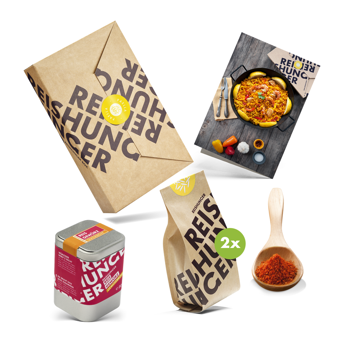 Paella Box kaufen | Spanische Zutaten | REISHUNGER