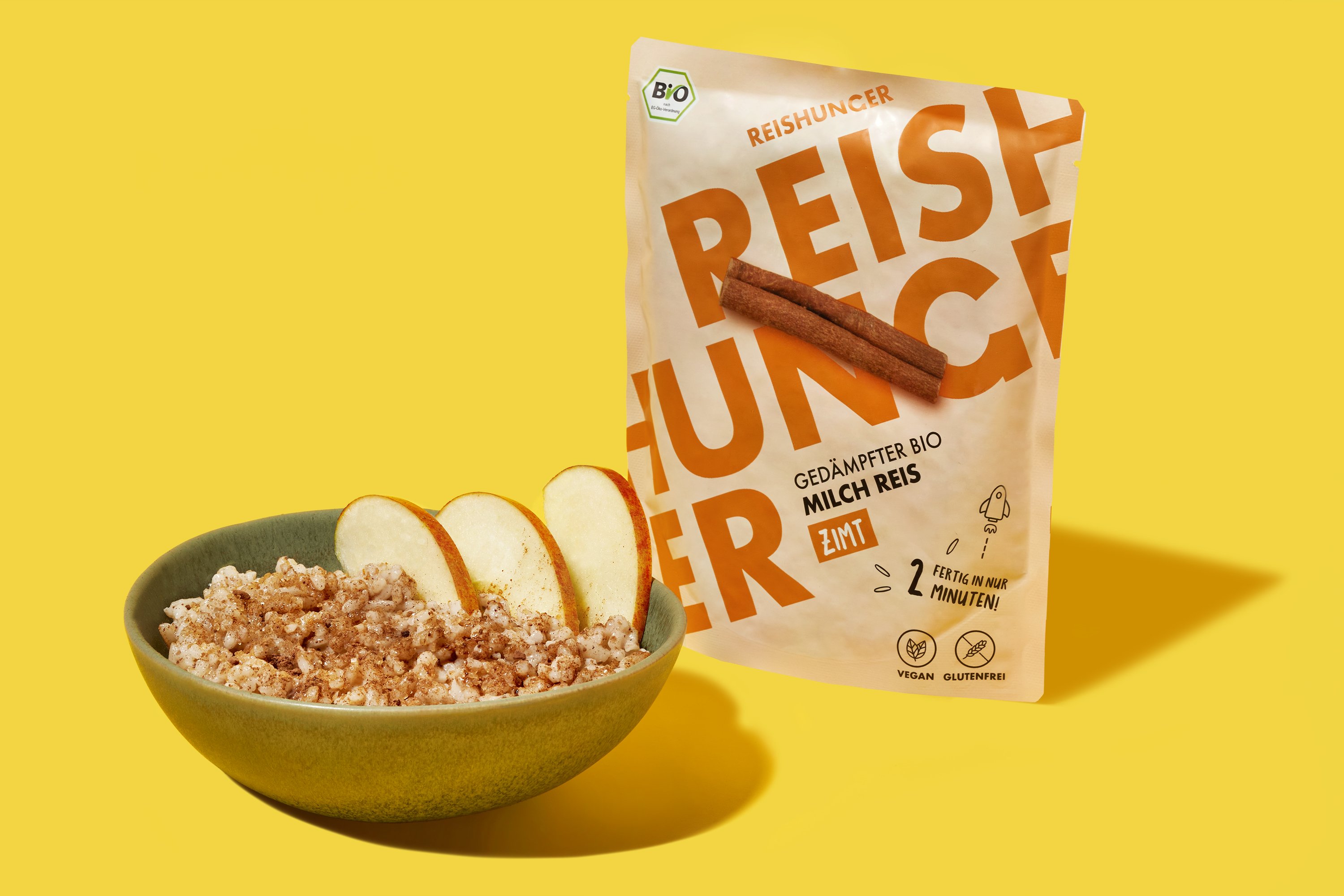Fertig Milchreis mit Zimt kaufen | ab 250g | REISHUNGER