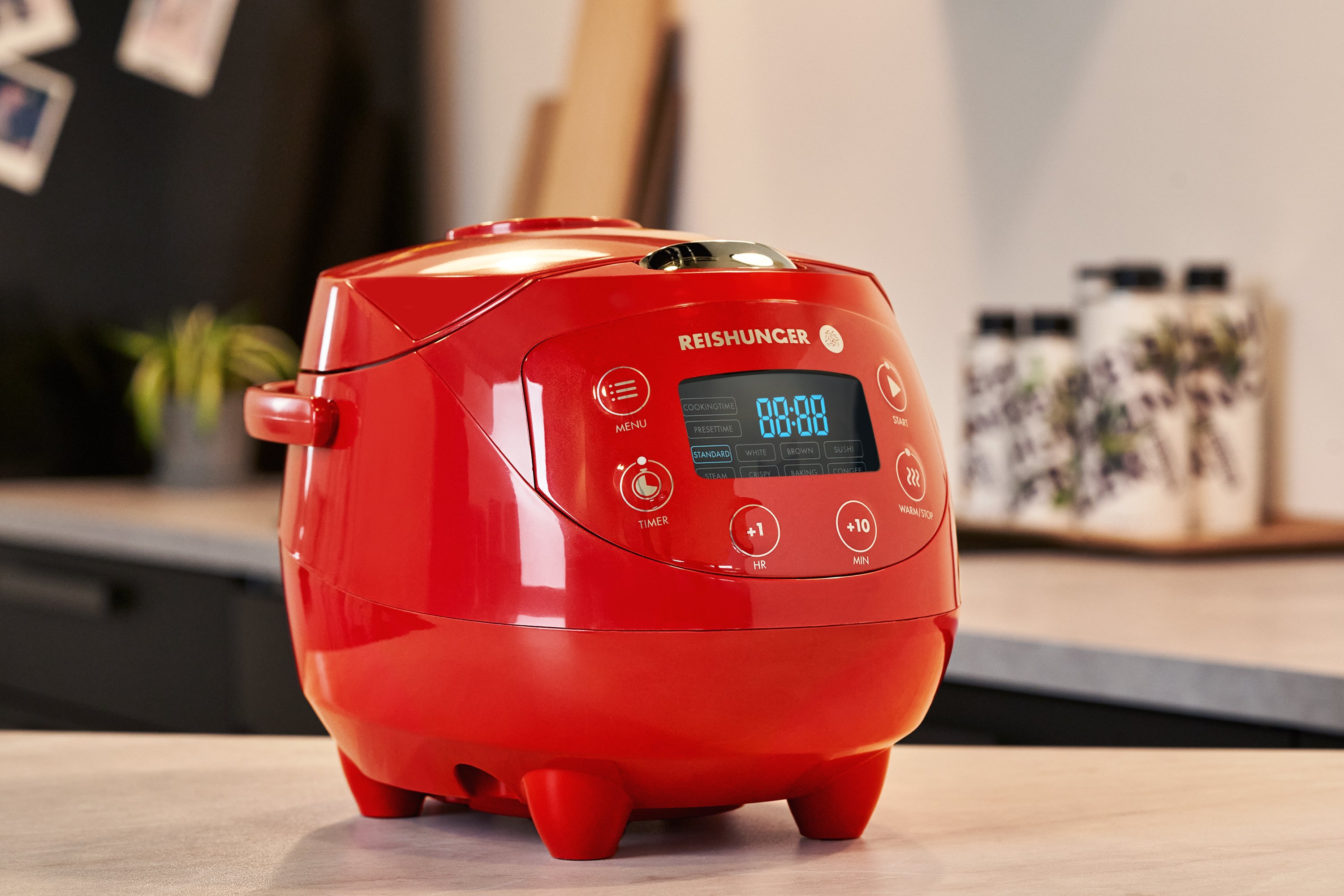 Digitale Mini Rijstkoker Starter Set met Rijst | REISHUNGER
