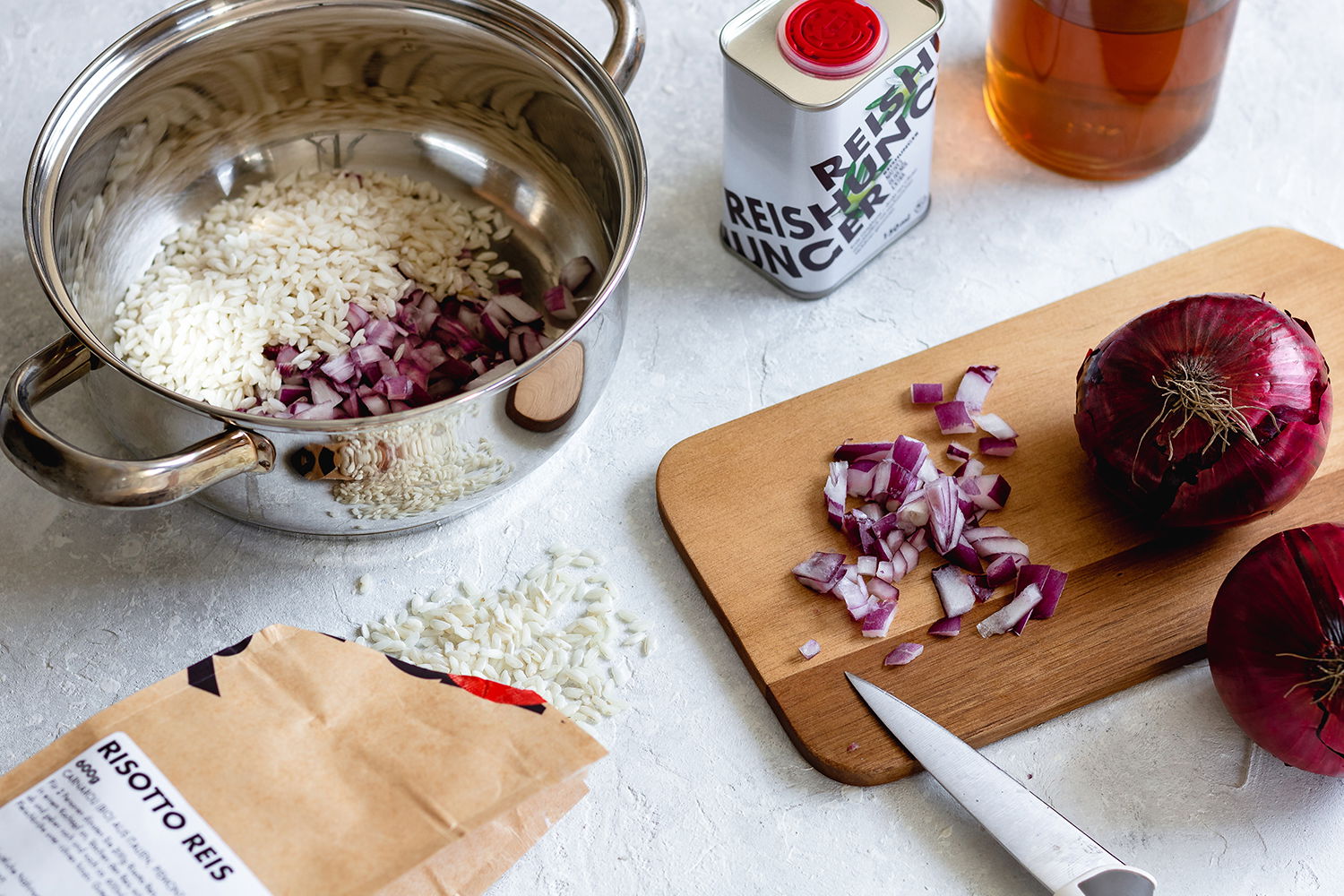 Risotto Reis Burger