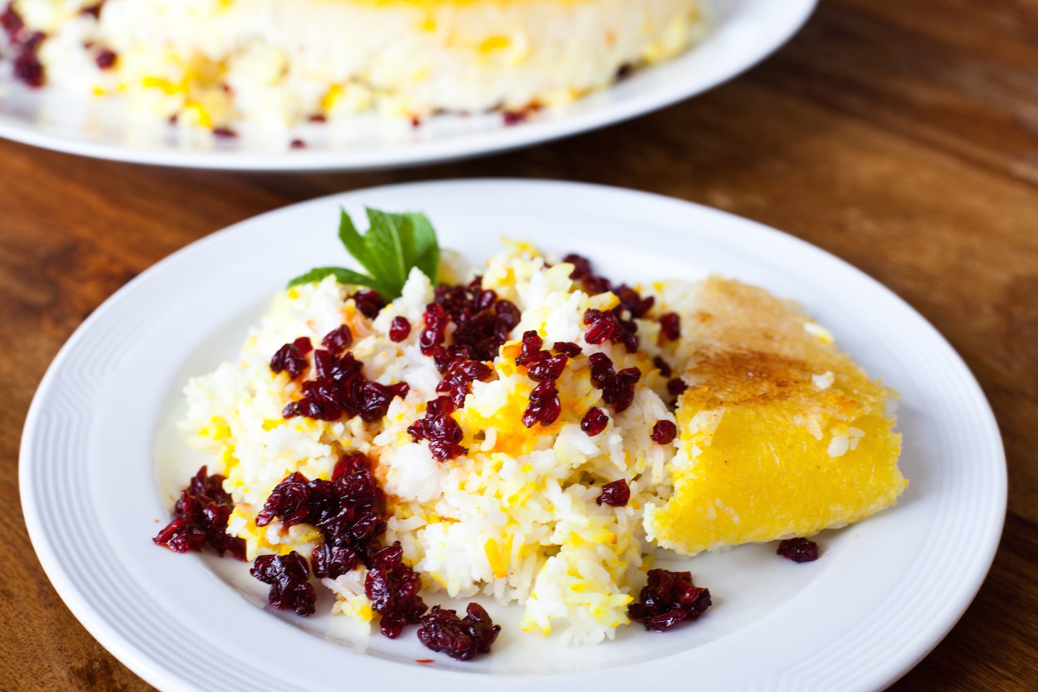 Rezept für Safran Berberitzen Reis | REISHUNGER