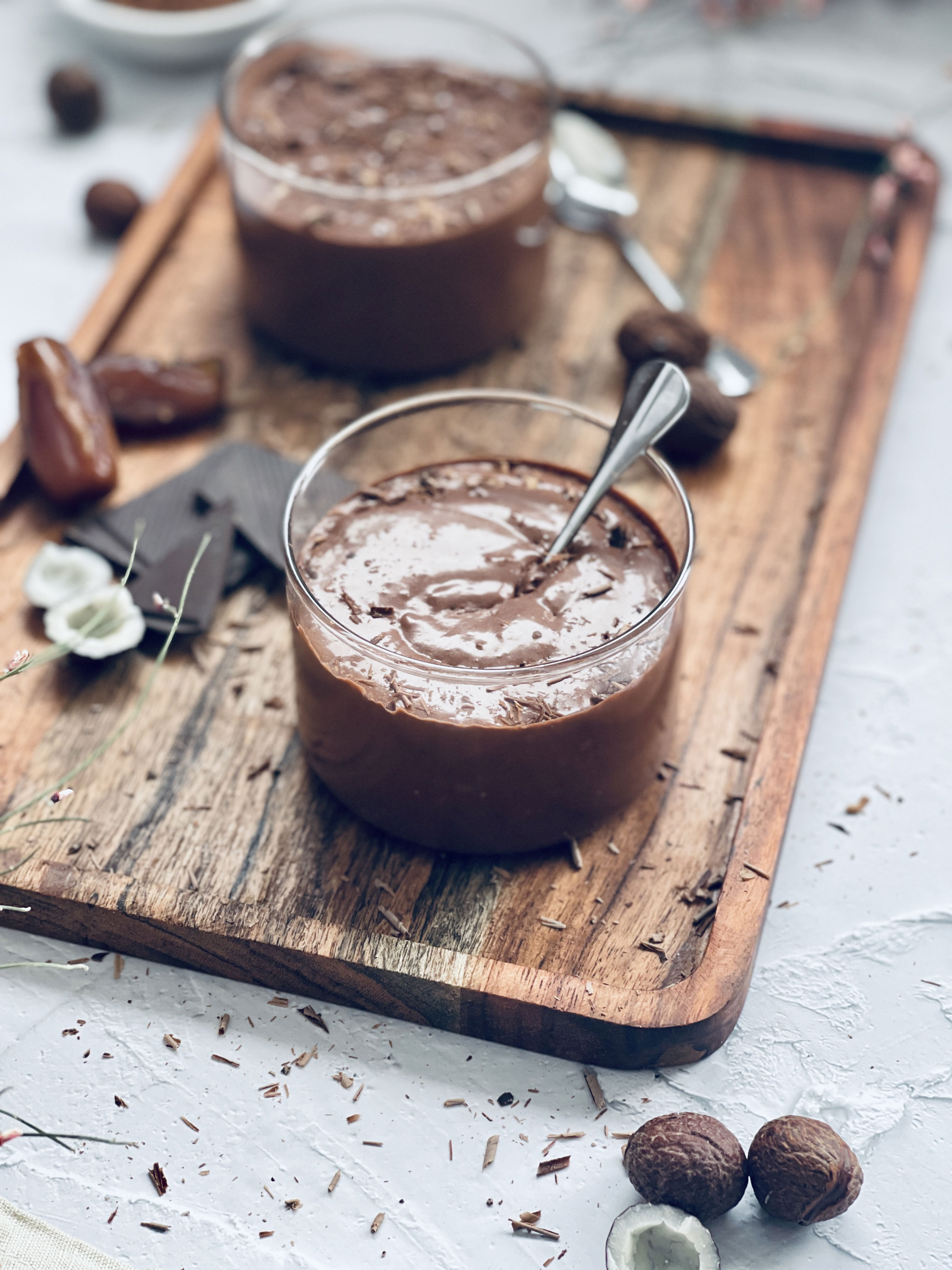 Vegane Schokocreme mit nur 3 Zutaten