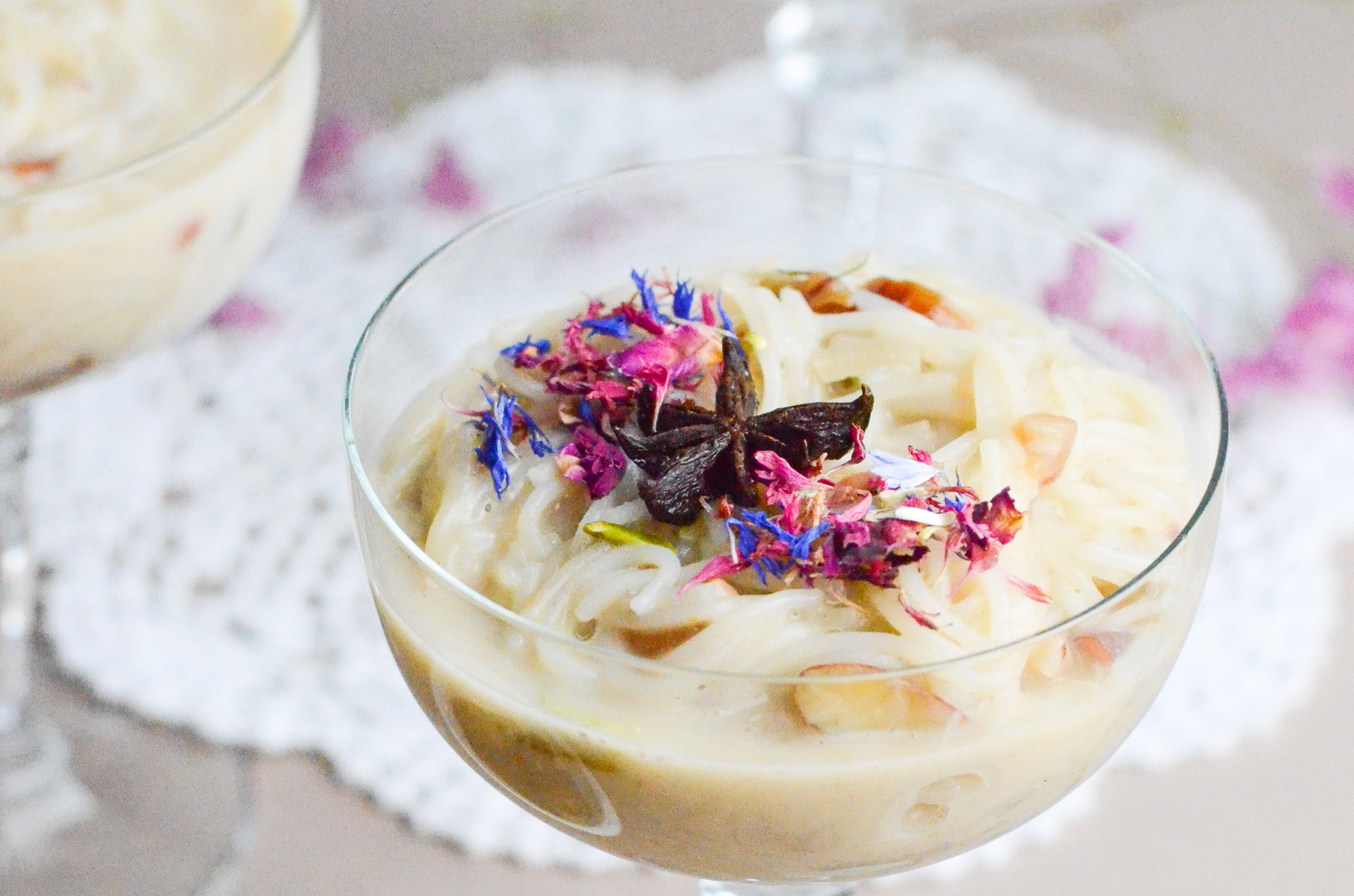 Semiya Payasam - Indisches Vermicelli Dessert