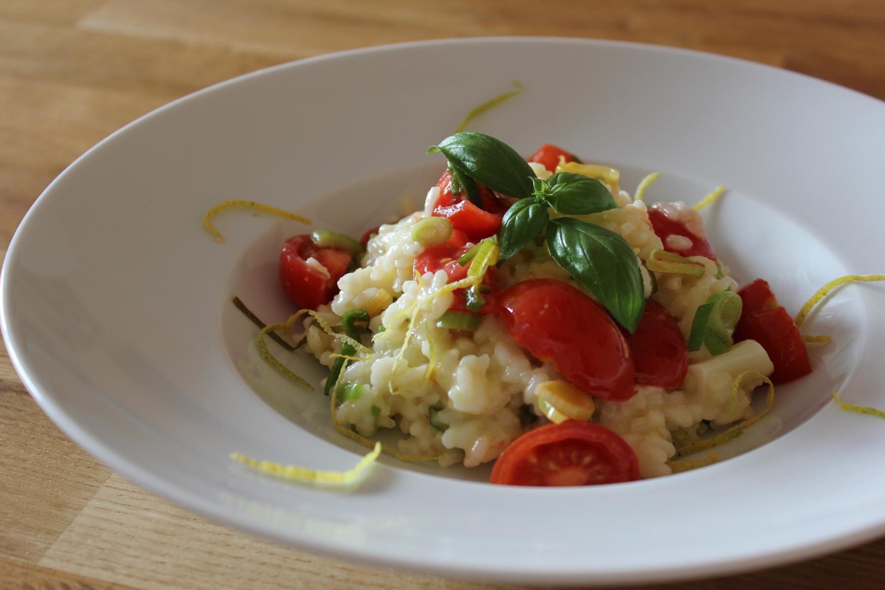 Sommerliches Risotto