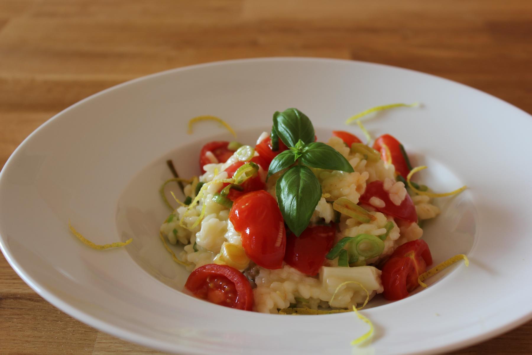 Sommerliches Risotto