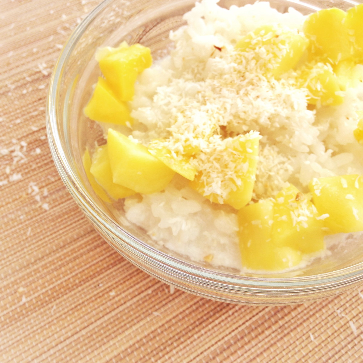 Sticky Rice mit Mango