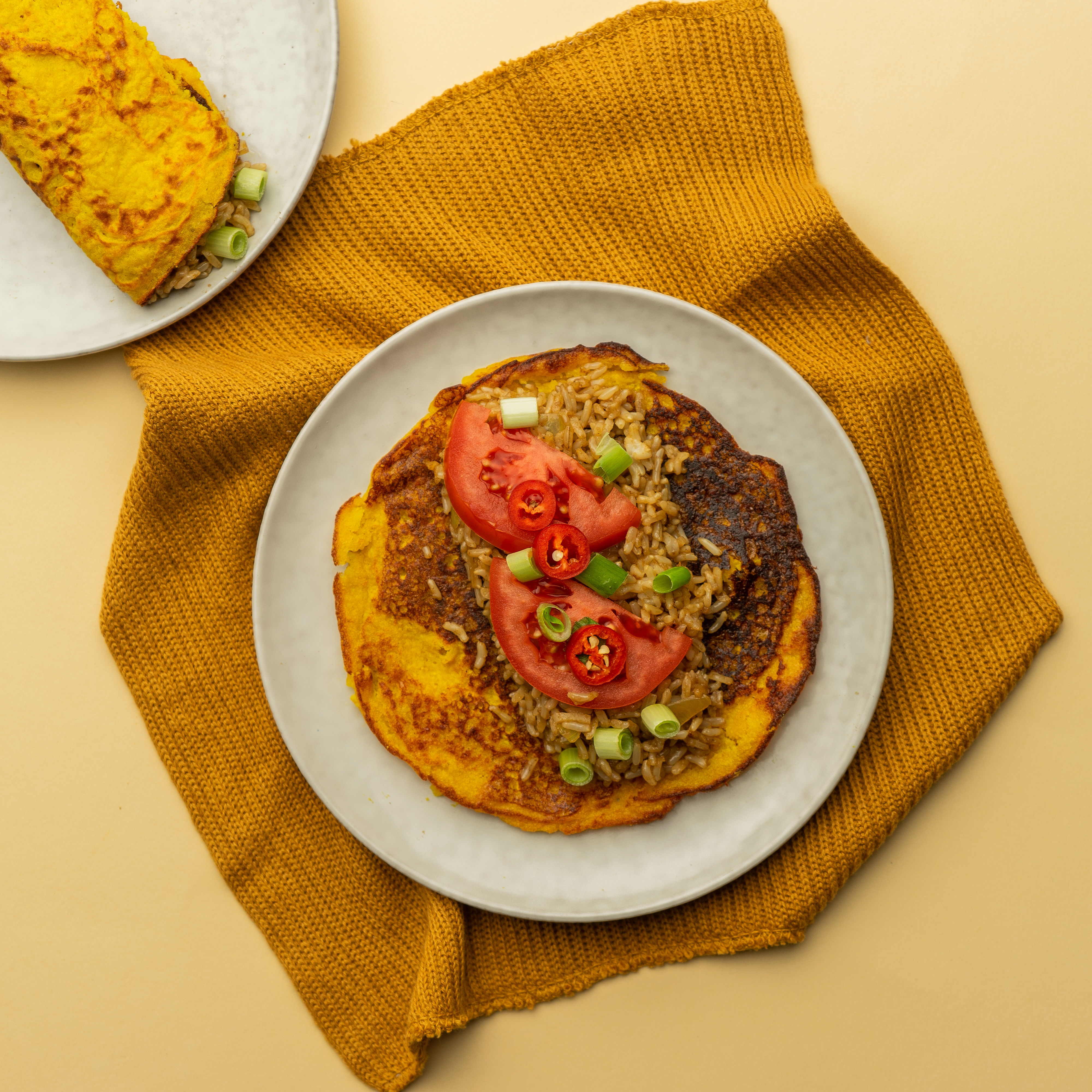 Vegan Nasi Goreng Omelette | REISHUNGER