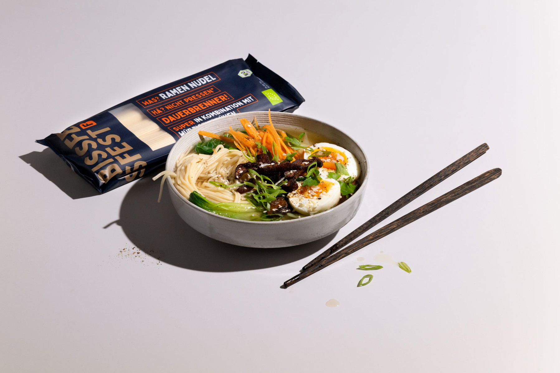 Vegetarische Shoyu Ramen Suppe | Rezept | REISHUNGER