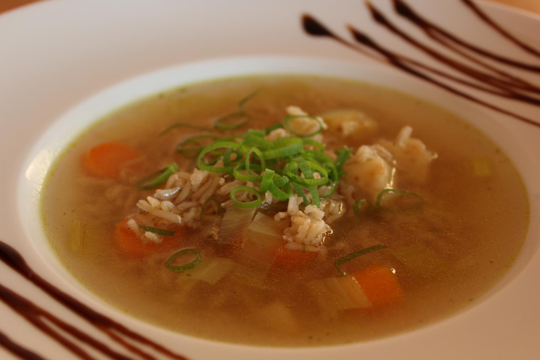 Vollkorn Basmati Reis Suppe